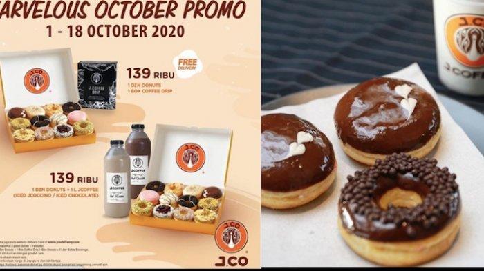 Promo JCO Bulan Oktober Mulai dari Paket Donat dan Minuman Sampai Paket ...
