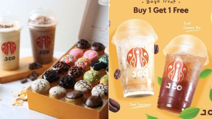 Promo JCO Donut Terbaru Mulai Buy 1 Get 1 Minuman, Paket JPOP hingga ...