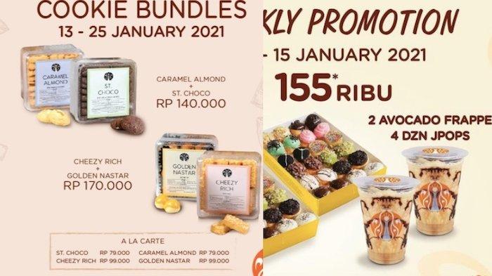 Promo JCO Hari Ini Beli Paket Kue Kering Lebih Hemat Hingga Paket Donat ...