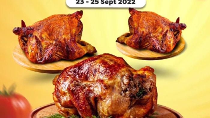 Promo Makanan 23 September, Beli 3 Ayam Guling Timur Tengah Cuma Rp99 ...