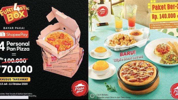 Promo Pizza Hut Selasa 14 Juli 2020 Beli Personal Pizza Cuma Rp 70.000 ...