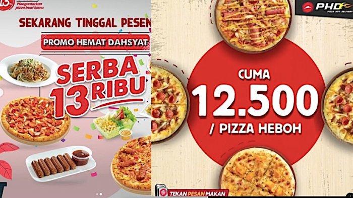 PROMO PHD dengan Harga Pizza Rp 12.500 Sampai Diskon 50% untuk Pembelian Kedua - Wartakotalive.com