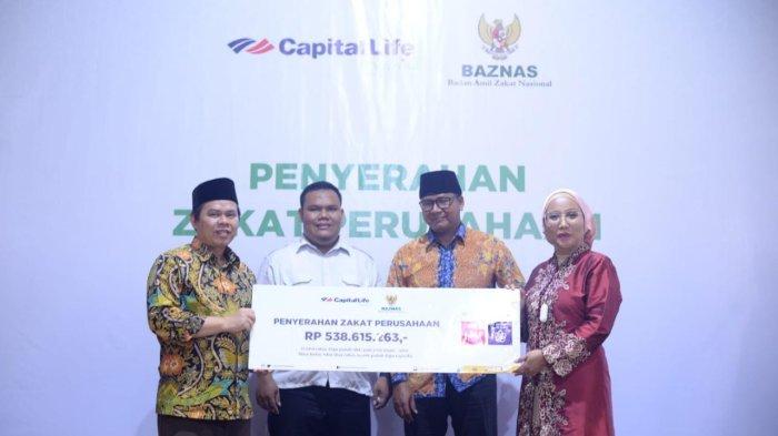 PT Capital Life Syariah Salurkan Zakat Perusahaan Melalui Baznas ...