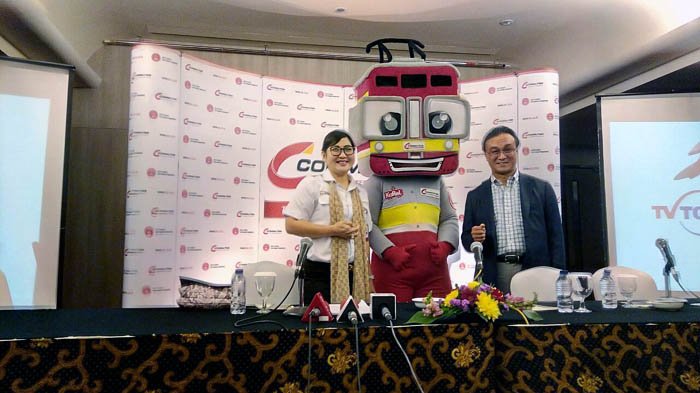 Karel Siap Ajari Anak-anak Indonesia Tata Tertib di KRL - Wartakotalive.com