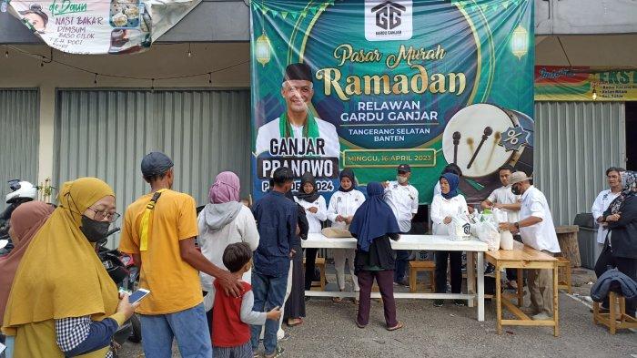 Jelang Idul Fitri, Relawan Tangsel Gelar Pasar Murah dan Siapkan Ratusan Paket Sembako di ...