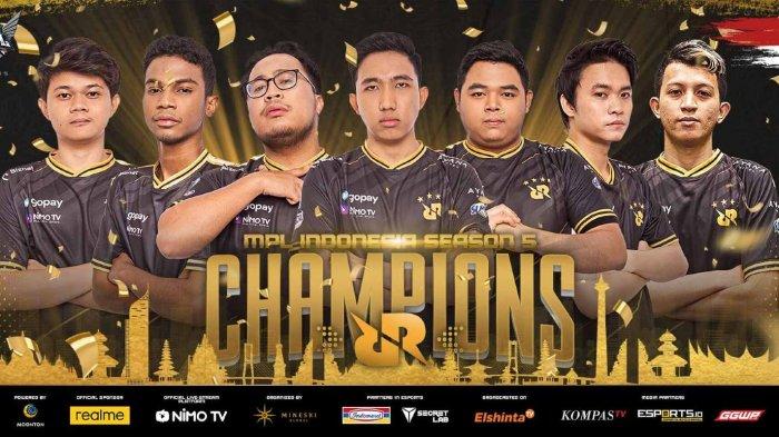 Vyn RRQ tidak Anggap EVOS Sebagai Lawan Berat - Wartakotalive.com