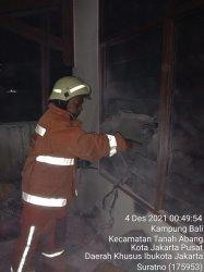 Ruang Giling Kopi di Tanah Abang Terbakar Diduga Akibat Korsleting Listrik - Wartakotalive.com