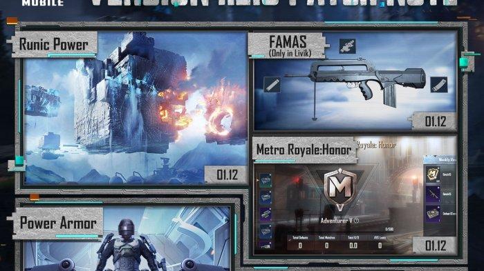 Runic Power dan Peningkatan Gameplay Hadir Pada PUBG Mobile Version 1.2 ...