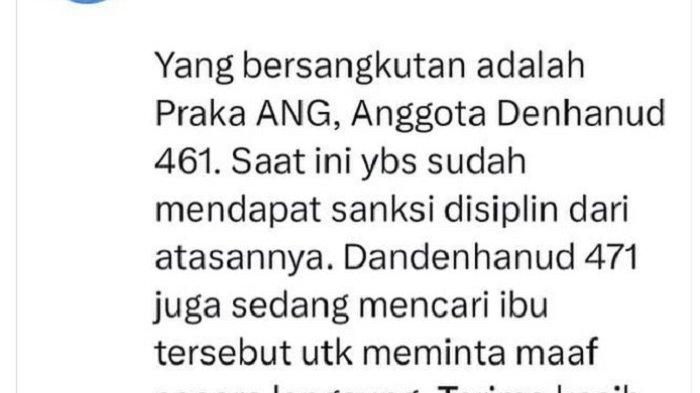 TNI AU Pastikan Oknum TNI AU yang Tendang Motor Seorang Ibu di Bekasi Segera Dapat Sanksi ...