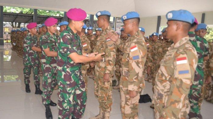 Penyambutan Satgas TNI Konga Unifil Libanon 2018 - Wartakotalive.com