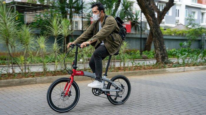 Kolaborasi Element Bike dan Coca-Cola Rilis Sepeda Lipat Ecosmo Z8 Coca ...