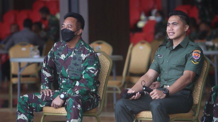 Didampingi Jenderal Andika Perkasa, Serda Aprilia Manganang Jalani ...