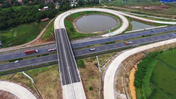 Simpang Susun Cikande Bagian dari Jalan Tol Tangerang-Merak ...