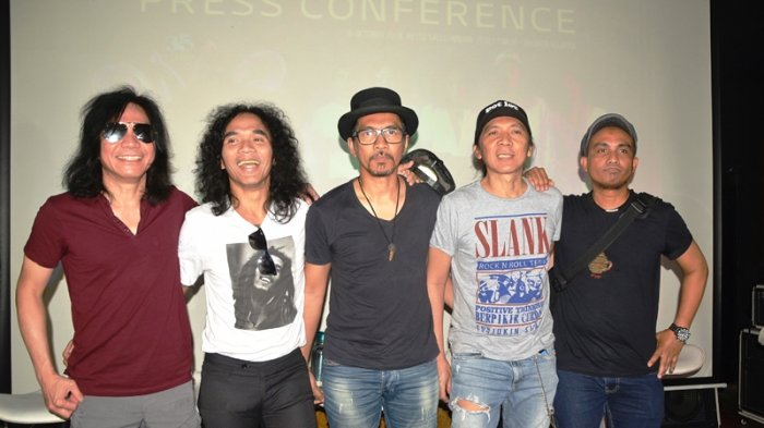 Slank Beraksi di Konser Virtual Tanpa Ridho Hafiedz yang Masih Jalani ...