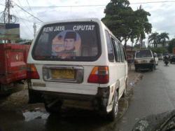 Stiker Kampanye di Angkot Segera Ditertibkan Pemkot Tangsel ...