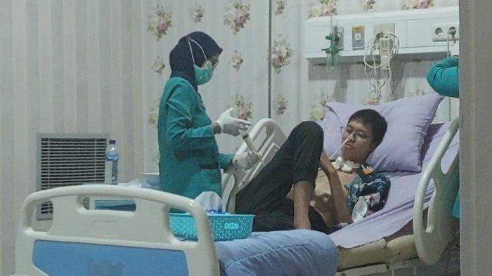 Sejak Dirawat di RS Polri, Sultan Rifat Korban Kabel Optik Alami Peningkatan Berat Badan 4 Kg ...