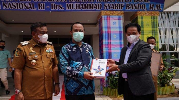Gedung Layanan Perpustakaan Bone Senilai Rp10 Miliar Diresmikan, Diharapkan Jadi Ikon Peradaban ...
