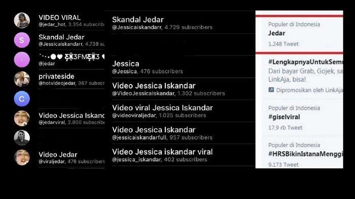 Link Video Full Jedar dan Gisel Diburu Warganet, Berlomba Mencari ...