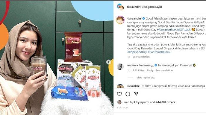 Usai Heboh Skandal Alshad Ahmad, Postingan Tiara Andini Akhirnya Muncul Perdana di Instagramnya ...