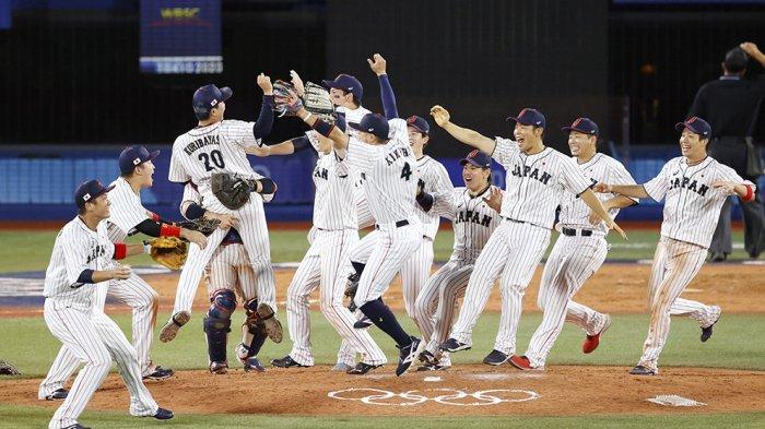 Tim Baseball Jepang Kalahkan Tim AS 2-0 dan Raih Medali Emas Untuk ...