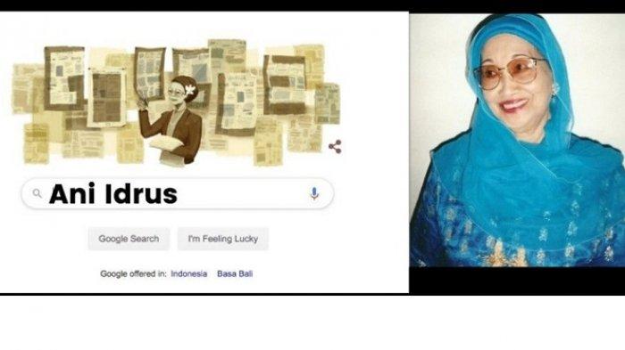 Ani Idrus di Google Doodle Hari ini, Memperingati 101 Tahun ...