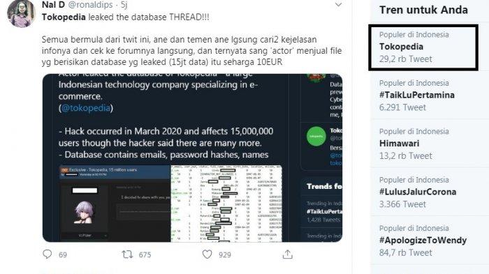 Ini yang Harus Dilakukan Pelanggan Tokopedia untuk Mencegah Peretasan ...