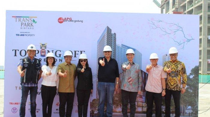 Trans Property Gelar Topping Off Transpark Mall Bintaro - Wartakotalive.com