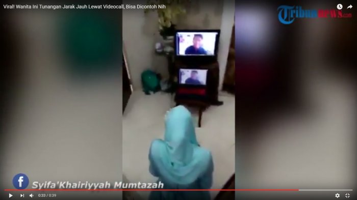 Gara-gara LDR Pasangan Muslim Ini Bertunangan lewat Video Call ...