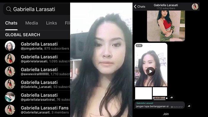Video 14 Detik Mirip Gabriella Larasati di Grup Chat Telegram Marak Beredar, Warganet Bebas ...