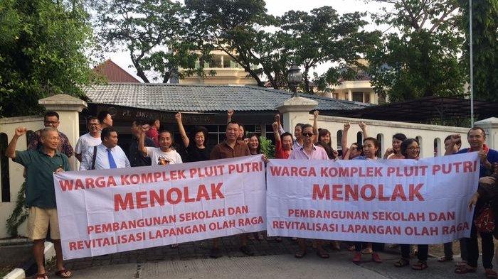 Tolak Pembangunan Sekolah BTB, Warga Komplek Pluit Putri Gugat Gubernur ...
