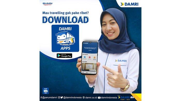 Sasar Kaum Milenial, Damri Luncurkan Damri Apps - Wartakotalive.com