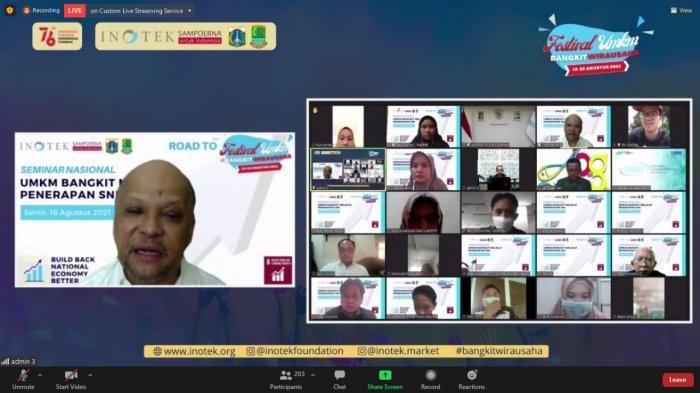 Tingkatkan Daya Saing, Yayasan INOTEK dan Sampoerna Dorong Penerapan SNI UMKM - Wartakotalive.com