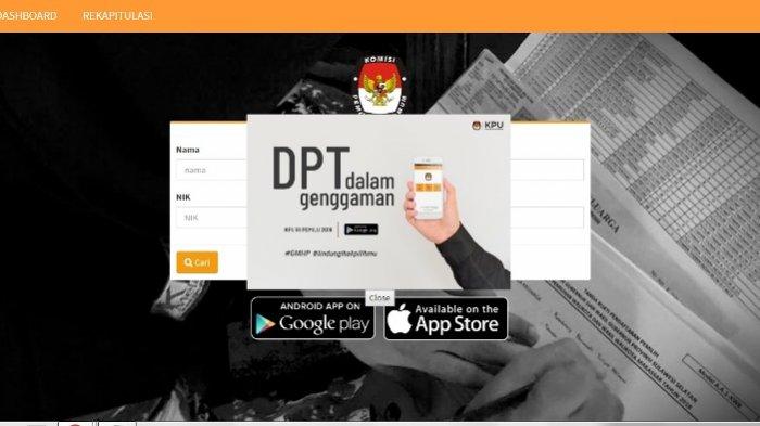 H-2 Pemilu 2019 Coba Cek DPT Anda Secara Online, Berikut Linknya ...