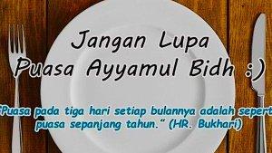 Jadwal Puasa Ayyamul Bidh Februari 2025 Atau Syaban Dilengkapi Niat
