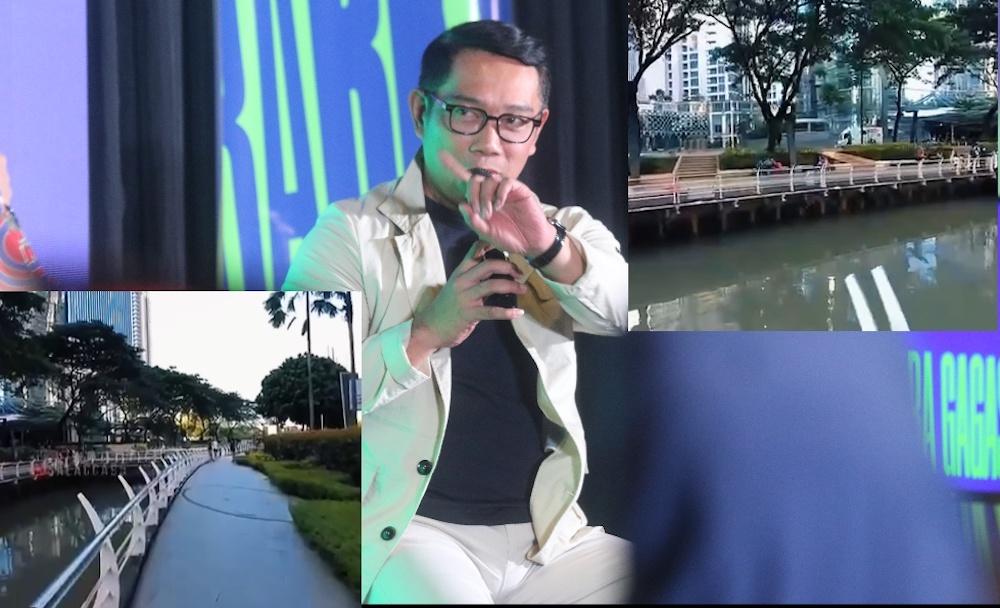 Pamer Desain Sungai di Epicentrum Kuningan Jaksel, Warganet Mencibir ...