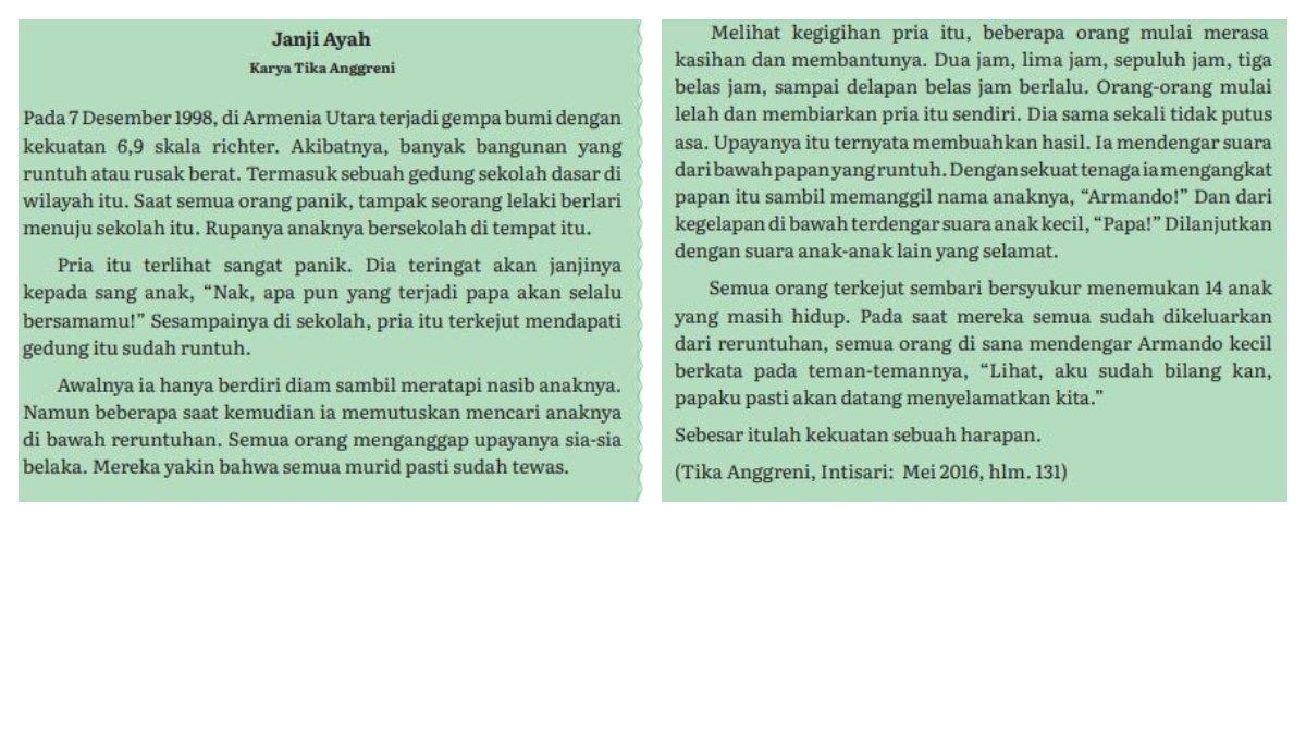 Kunci Jawaban Bahasa Indonesia Kelas 11 SMA Kurikulum Merdeka, Asesmen Bab 6 Halaman 198-200 ...