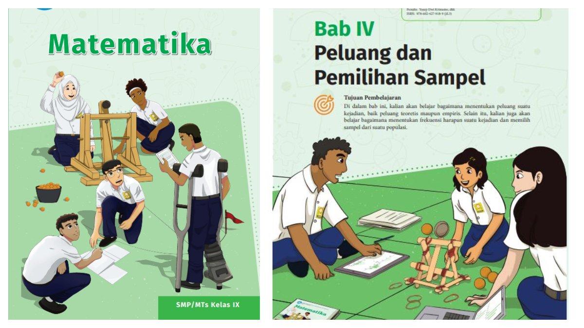 Kunci Jawaban Matematika Kelas 9 SMP/MTs Kurikulum Merdeka, Latihan D Halaman 265 266 267 ...