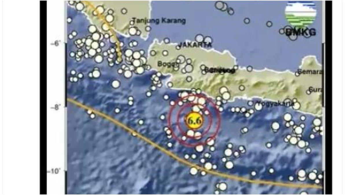 BREAKING NEWS: Gempa Bumi 6,6 SR Guncang Garut Jawa Barat, Kedalaman 10 KM, Terasa sampai Solo ...