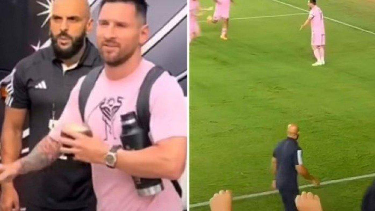 Viral Lionel Messi Punya Bodyguard di Inter Miami, Ikut Turun ke ...