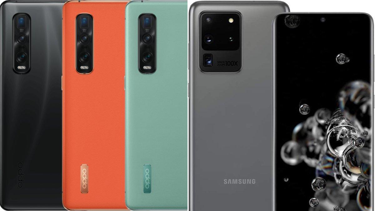 Perbandingan Spesifikasi dan Harga HP Oppo Find X2 Pro Vs Samsung ...