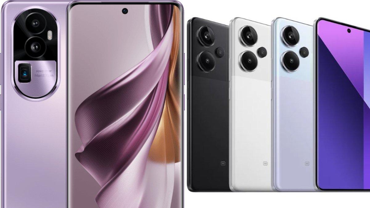 Perbandingan Spesifikasi dan Harga Terbaru Oppo Reno10 Pro 5G Vs Redmi Note 13 Plus 5G, Ideal ...