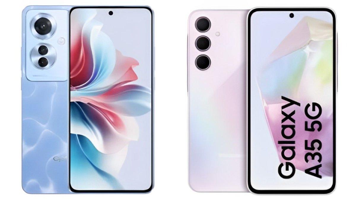 Perbandingan Spesifikasi dan Harga Oppo Reno11 F 5G Vs Samsung Galaxy A35, Mana yang Lebih Bagus ...