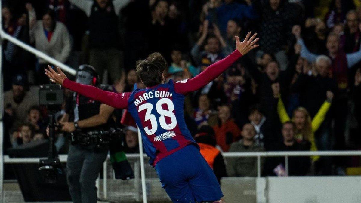 Profil Marc Guiu, Penyerang Muda Barcelona, Berhasil Cetak Gol Sentuhan ...
