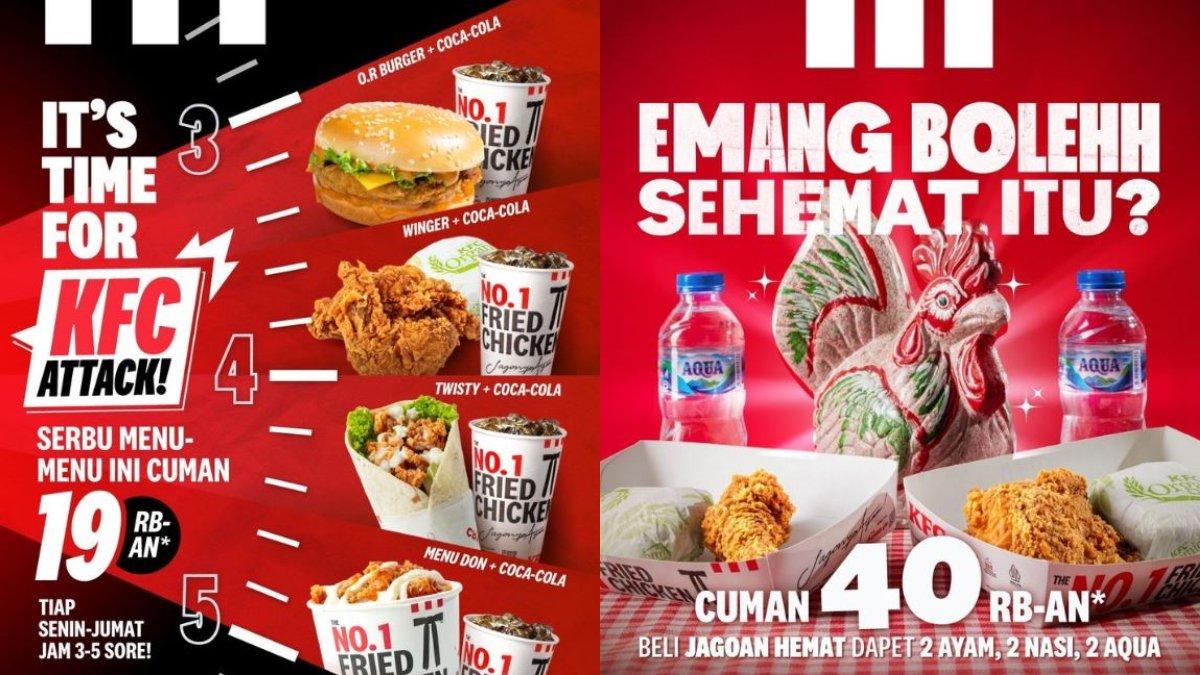 Promo KFC Terbaru: Hanya dengan 19 Ribuan Saja Kalian Bisa Menikmati ...