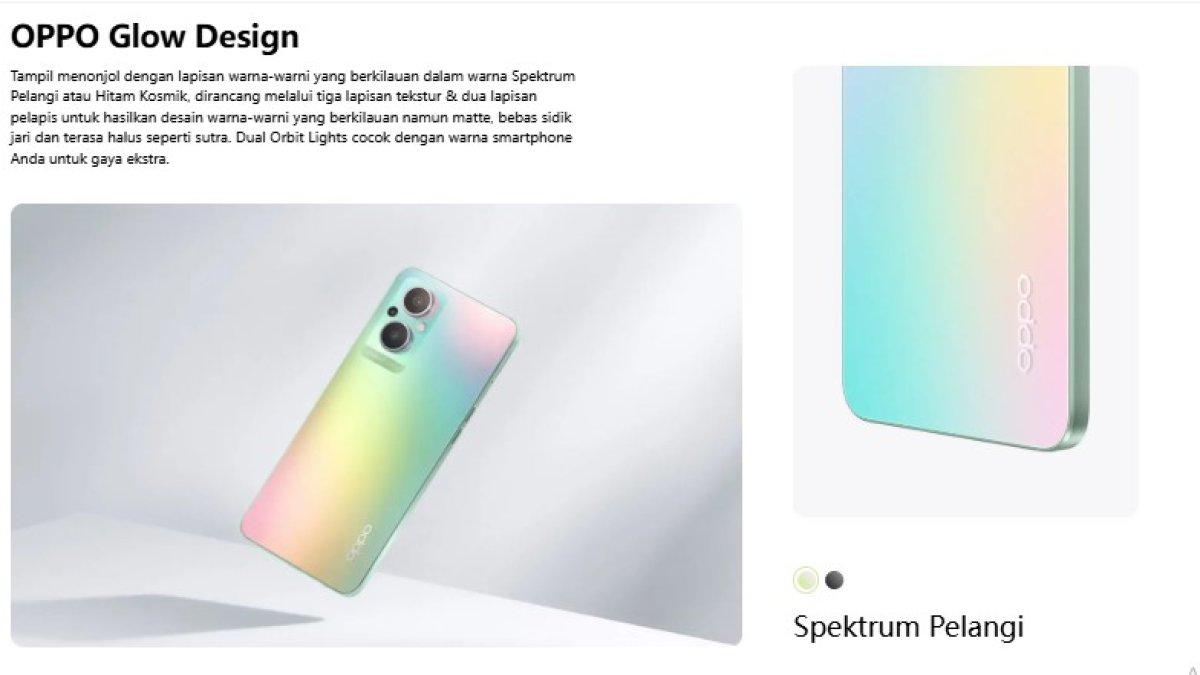 Spesifikasi dan Harga HP Oppo Reno7 Z 5G Terbaru di Bulan April 2025, Miliki Mode Kamera Lengkap ...