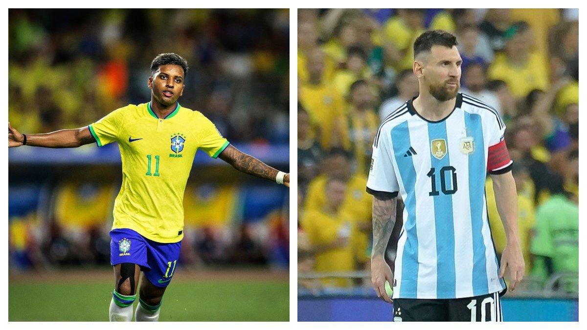 Messi Cengkeram Leher Rodrygo di Laga Brasil Vs Argentina, Ayah Bintang ...