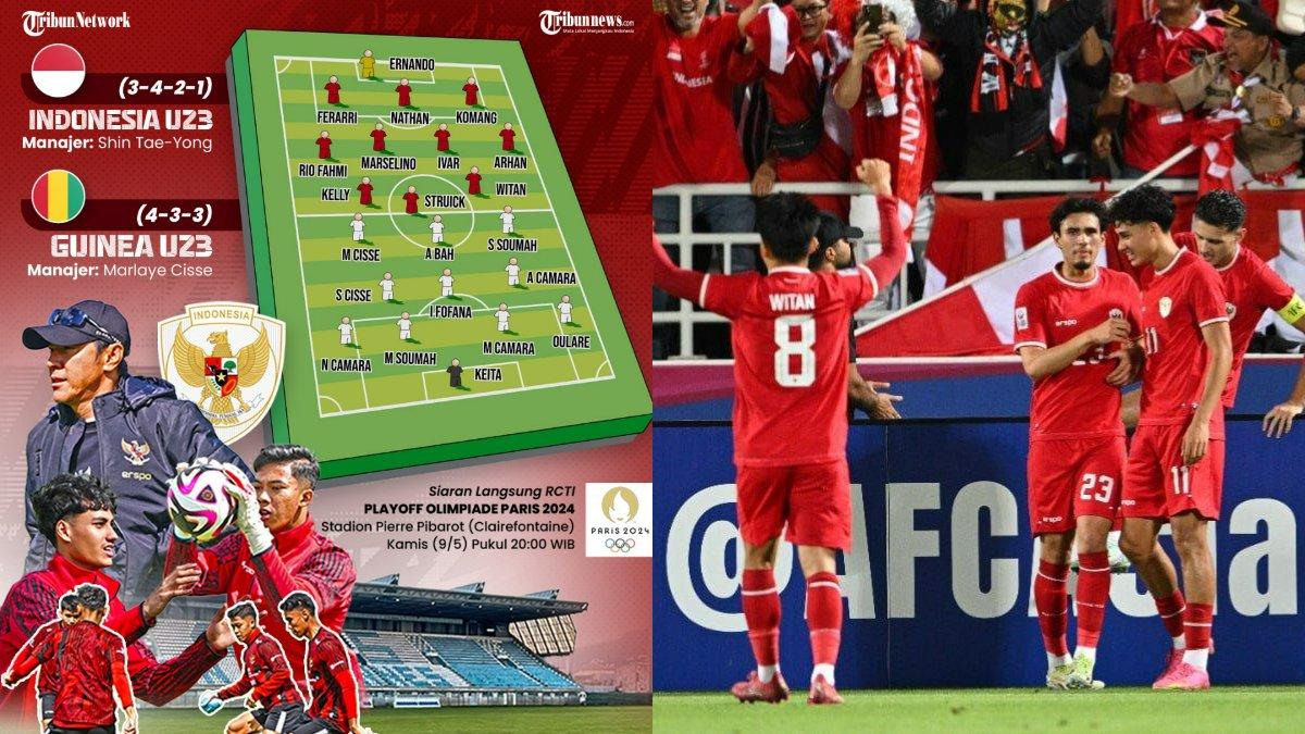 SEDANG BERLANGSUNG Live Streaming Timnas U-23 Indonesia Vs Guinea, Cek ...