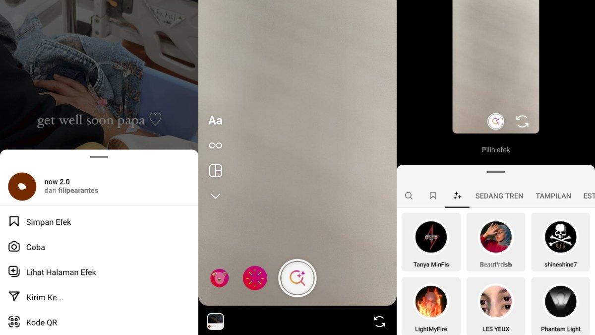 Tips Instagram: Cara Mudah Dapatkan dan Gunakan Filter di Instastory - Halaman all - Tribun Wow
