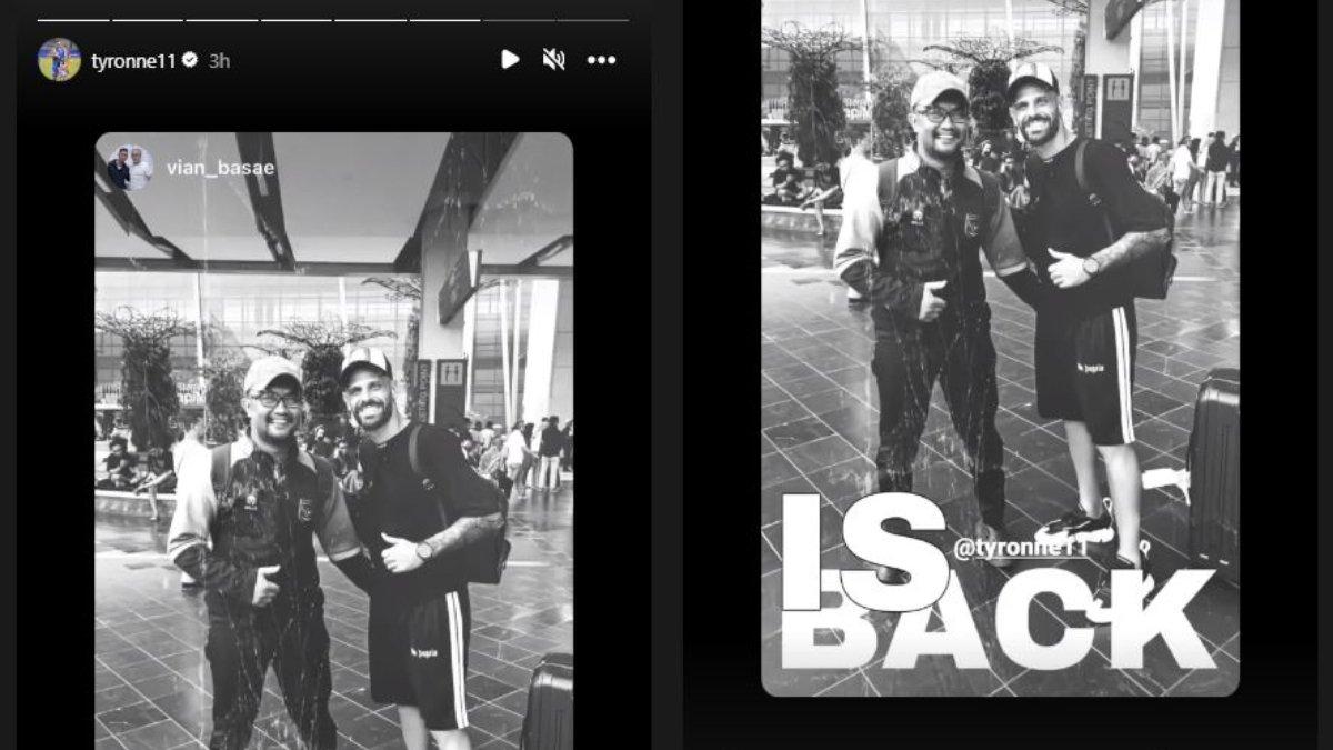 Tyronne Tiba di Indonesia, Persib Bandung Malah Ingin Pertahankan Levy ...