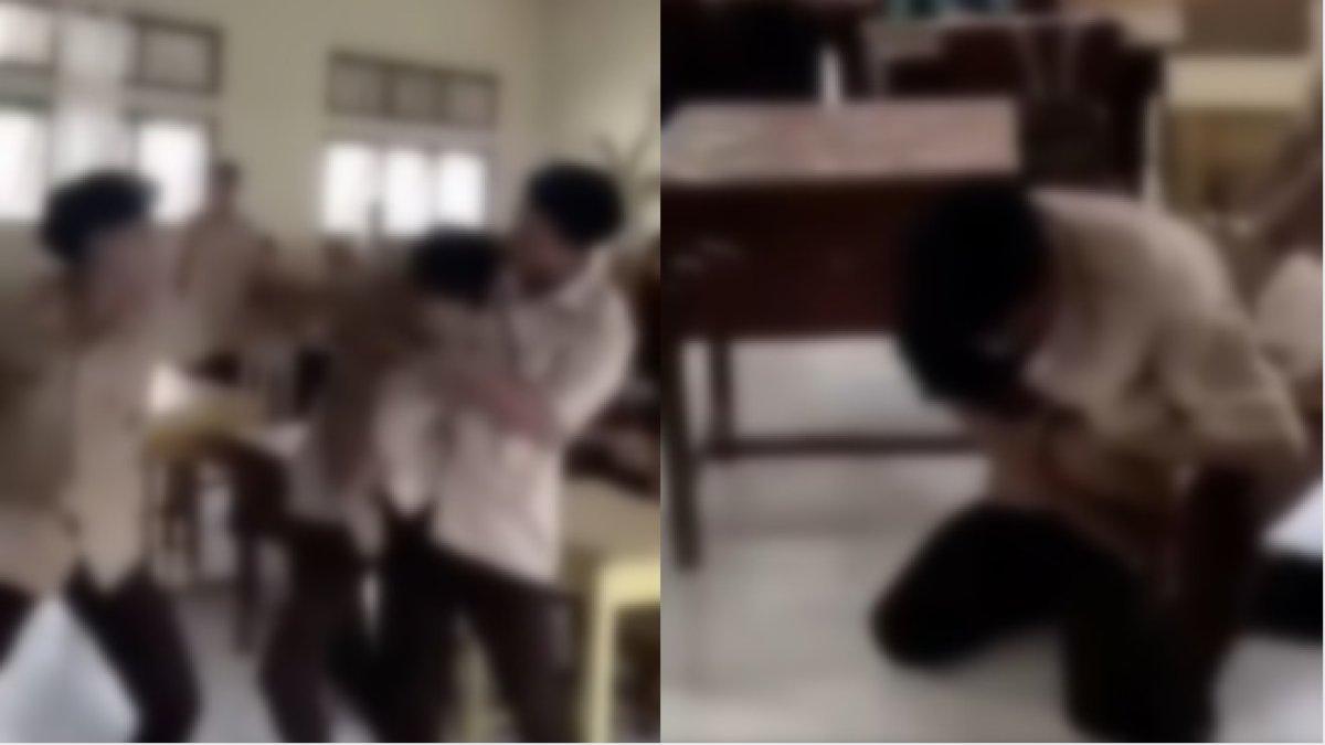 Viral Pemukulan Pelajar di Dalam Kelas saat Jam Istirahat yang Ditonton Puluhan Siswa Lain ...